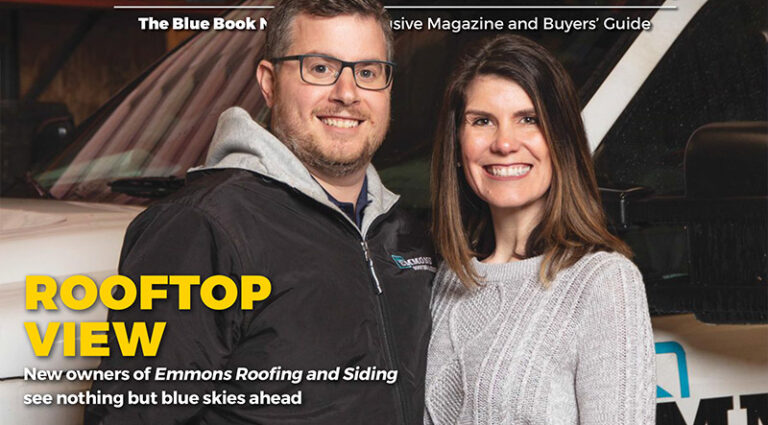 Emmons Featured on Cover of The Blue Book Network Magazine